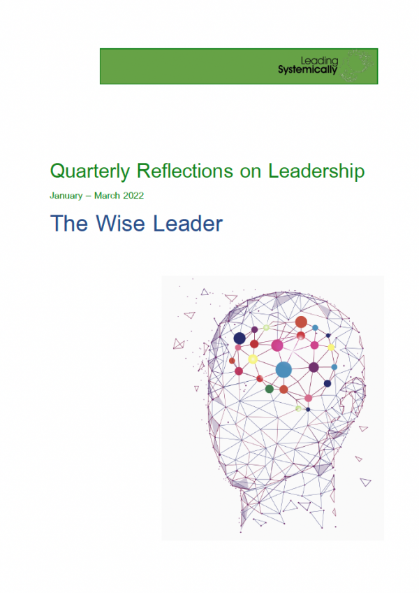 Quarterly Reflections on Leadership (QRLs) – Leading Systemically