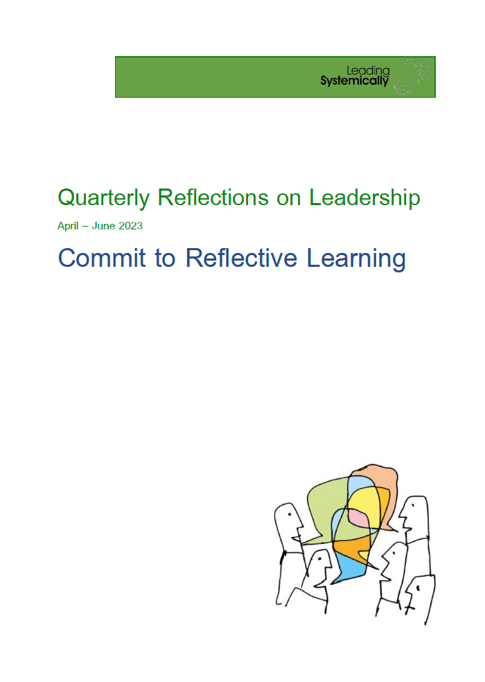 Quarterly Reflections on Leadership (QRLs) – Leading Systemically